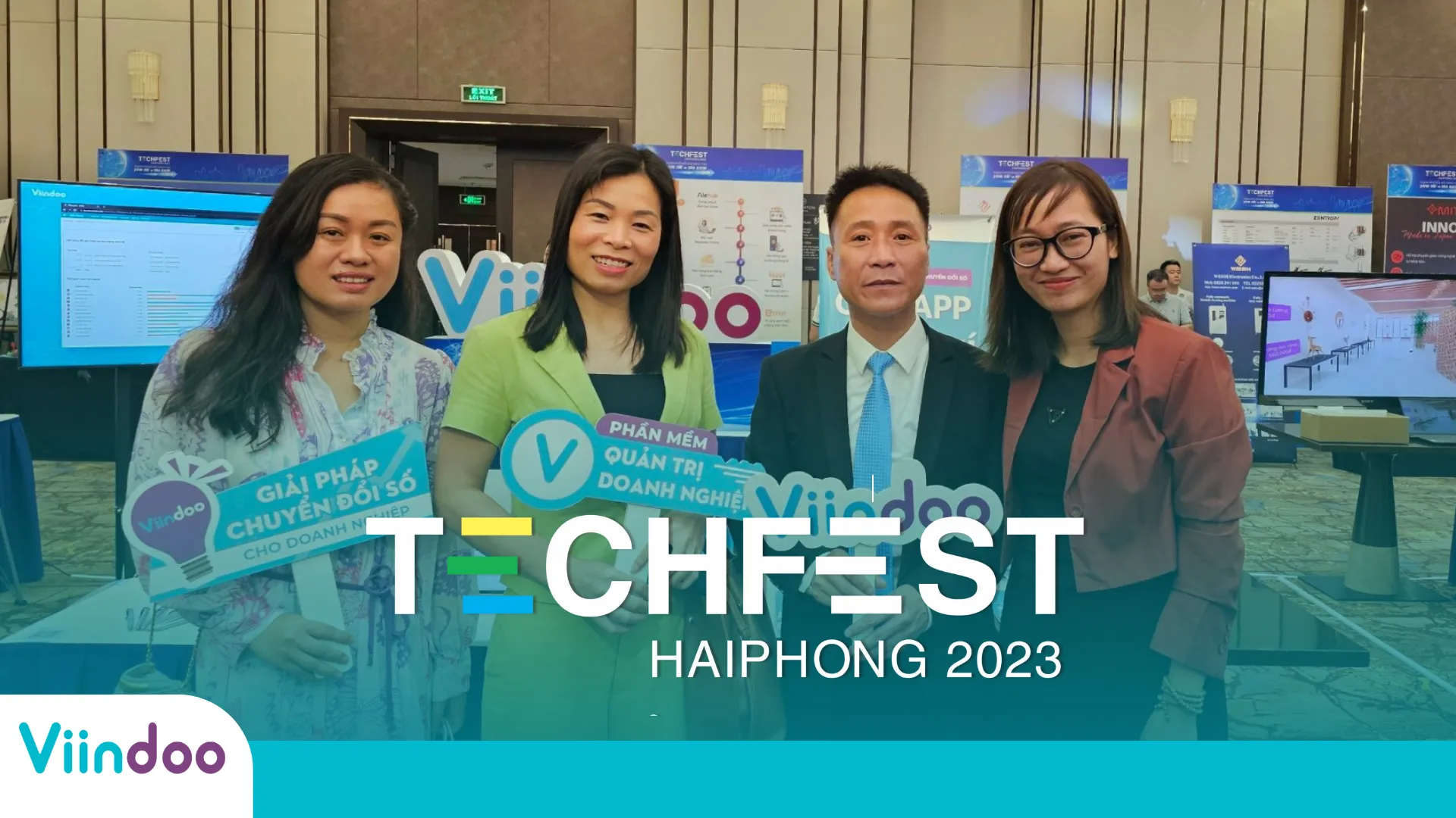 Viindoo at Techfest 2023: Accompany, accelerate and shine